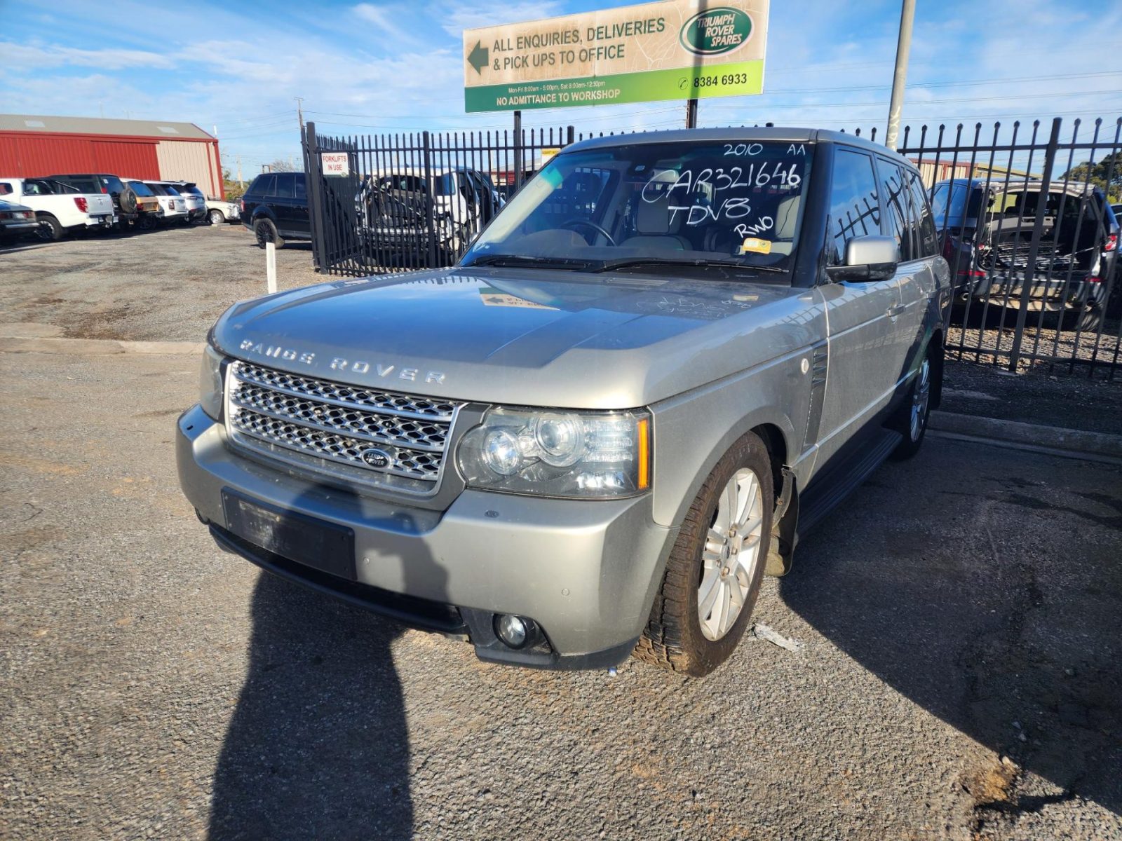 2010 Range Rover Vogue – 3.6L V8 32V DOHC EFi Diesel Lion – 6 Speed ...