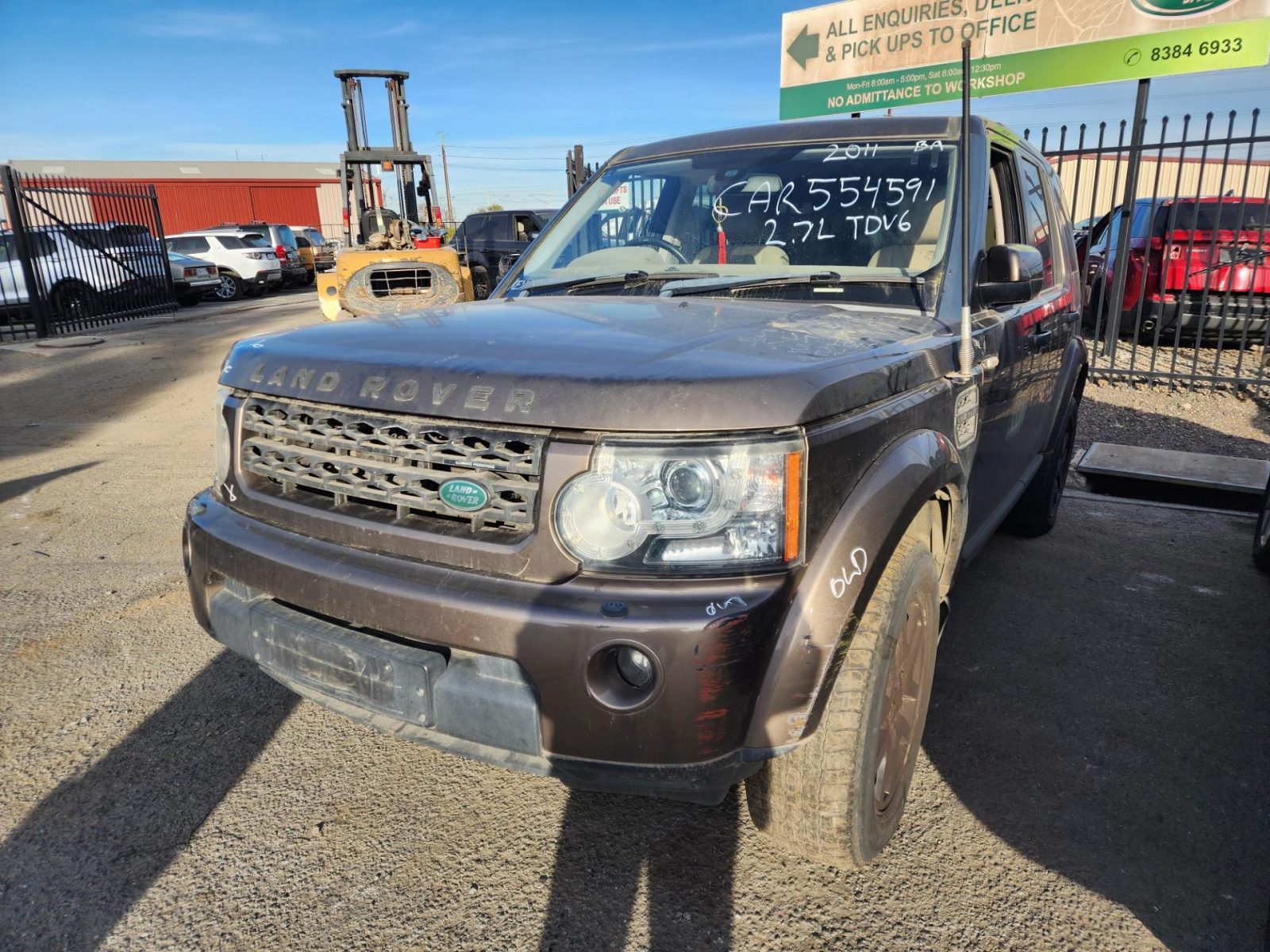 2011 Land Rover Discovery 4 – Lion Diesel 2.7 V6 – 6 Speed Auto ZF ...
