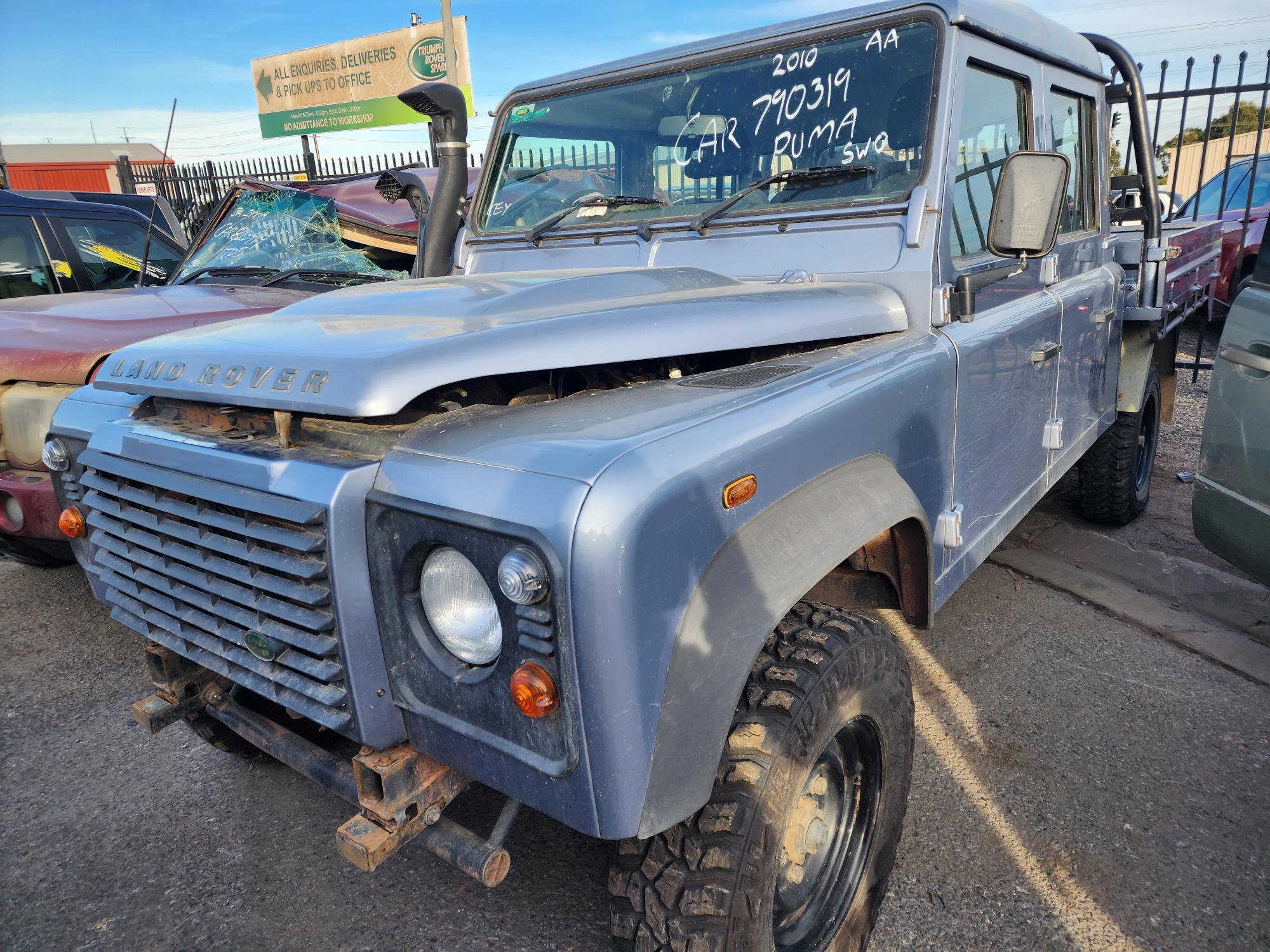2009 Land Rover Defender – 2.4L Duratorq- TDci HPCR Puma – 6 Speed ...