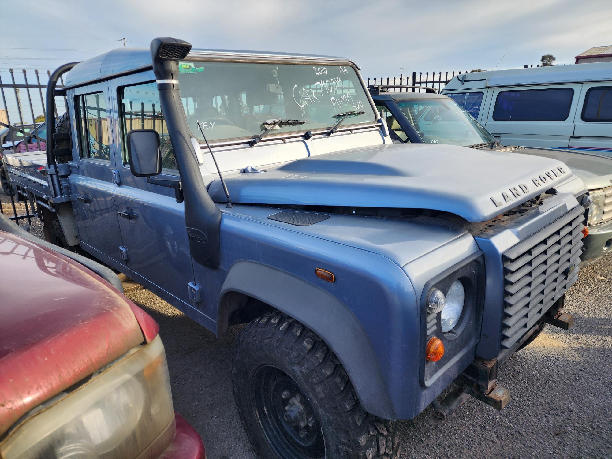 2009 Land Rover Defender – 2.4L Duratorq- TDci HPCR Puma – 6 Speed ...